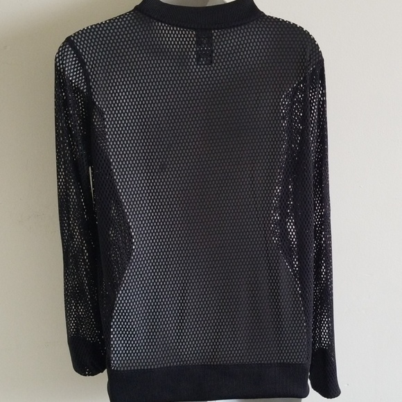 Victoria's Secret | Jackets & Coats | Victorias Secret Black Mesh ...